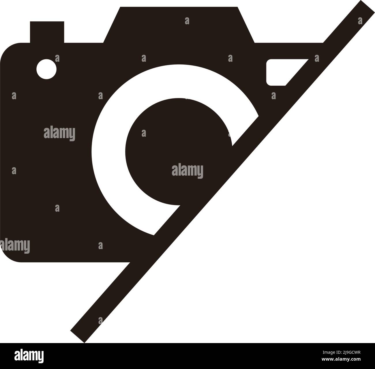 Compact camera icon. A simple vector with a transparent background ...