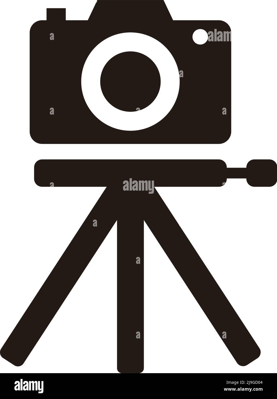 Compact camera icon. A simple vector with a transparent background ...