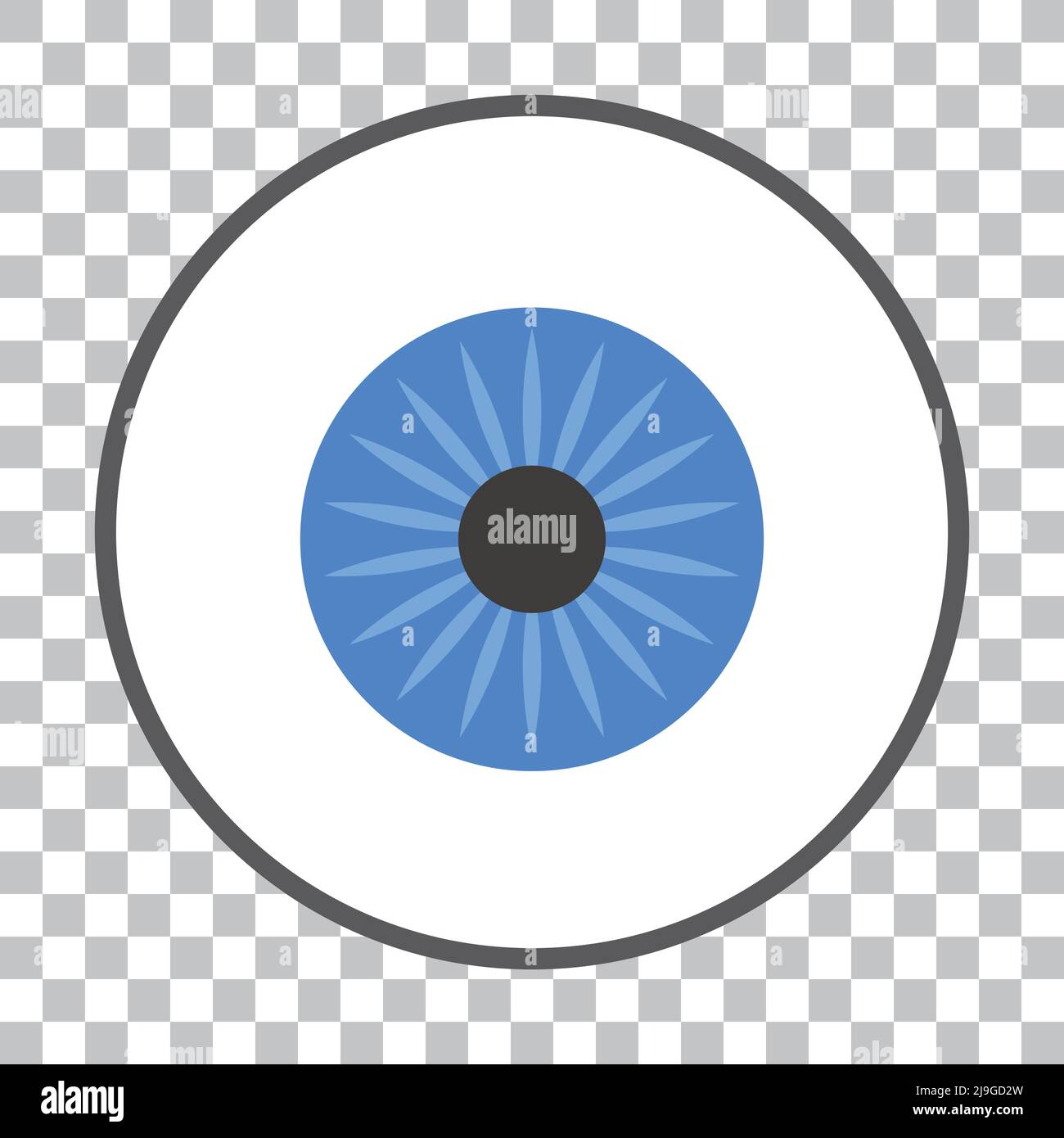 Realistic round eyes icon. Simple vector. Editable vector Stock Vector ...