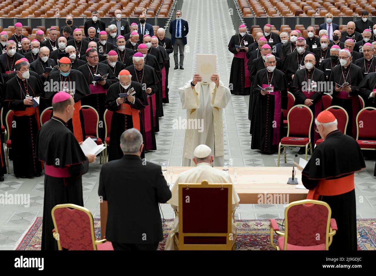 Vatican, Vatican. 23rd May, 2022. Italy, Rome, Vatican, 22/05/23. Pope ...