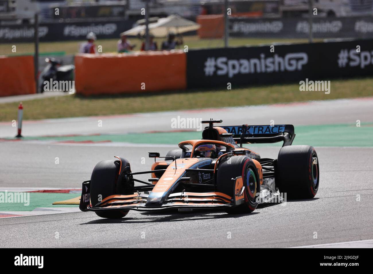 Barcelona, Spain. 22nd May, 2022. Daniel Ricciardo (AUS) McLaren MCL36 ...