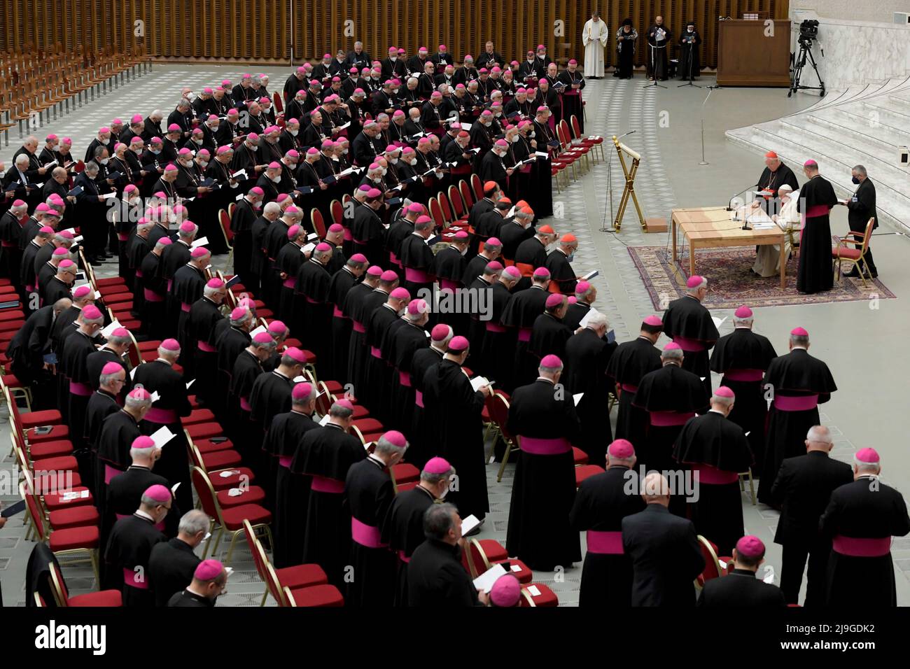 Vatican, Vatican. 23rd May, 2022. Italy, Rome, Vatican, 22/05/23. Pope ...