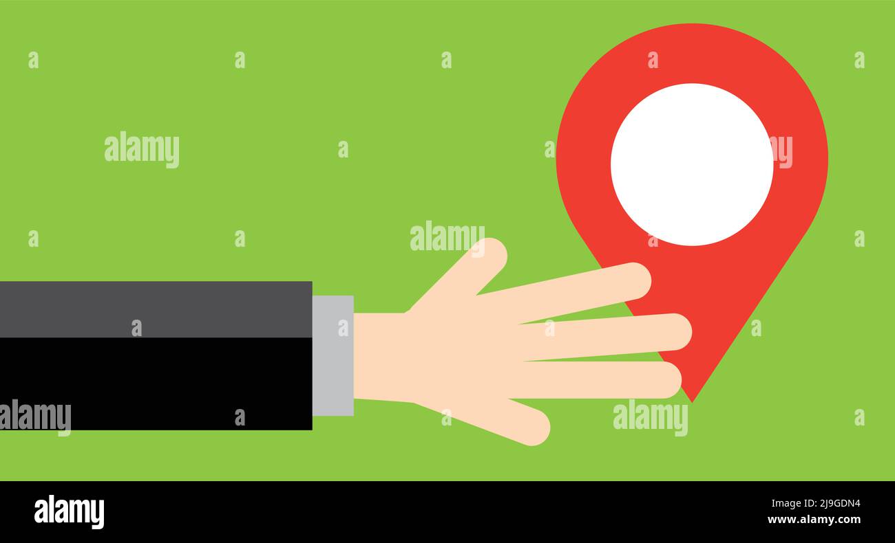 Map pin icon with transparent background. Editable vector Stock Vector ...