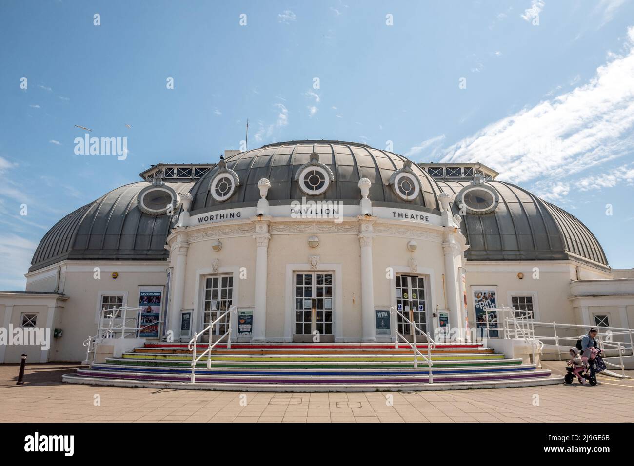 Worthing, May 17th 2022: The Pavilion Theatre Stock Photo - Alamy