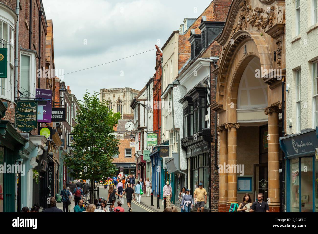 Fossgate historic york hi-res stock photography and images - Alamy