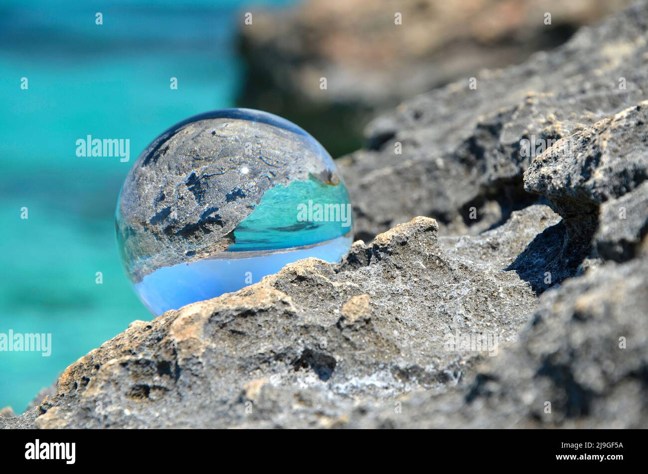 Glass Ball Photography Stock Photo - Alamy