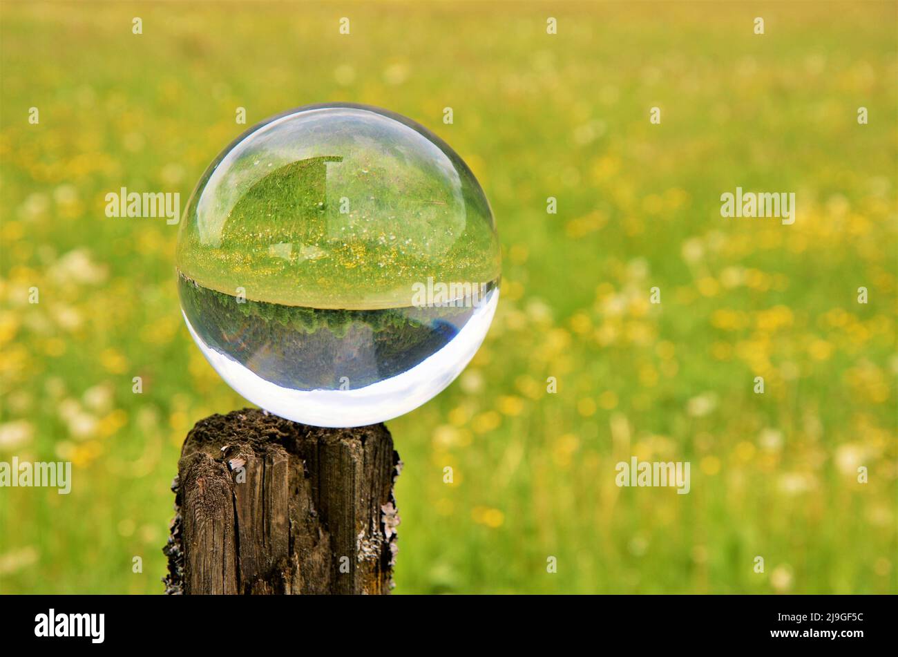 Glass Ball Photography Stock Photo - Alamy
