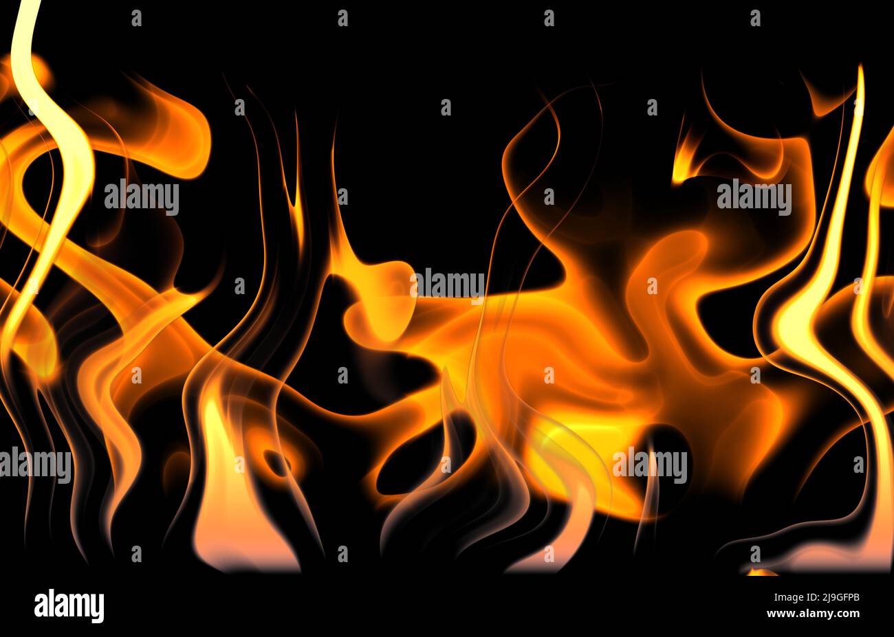 fire and flames illustration graphic Stock Photo - Alamy