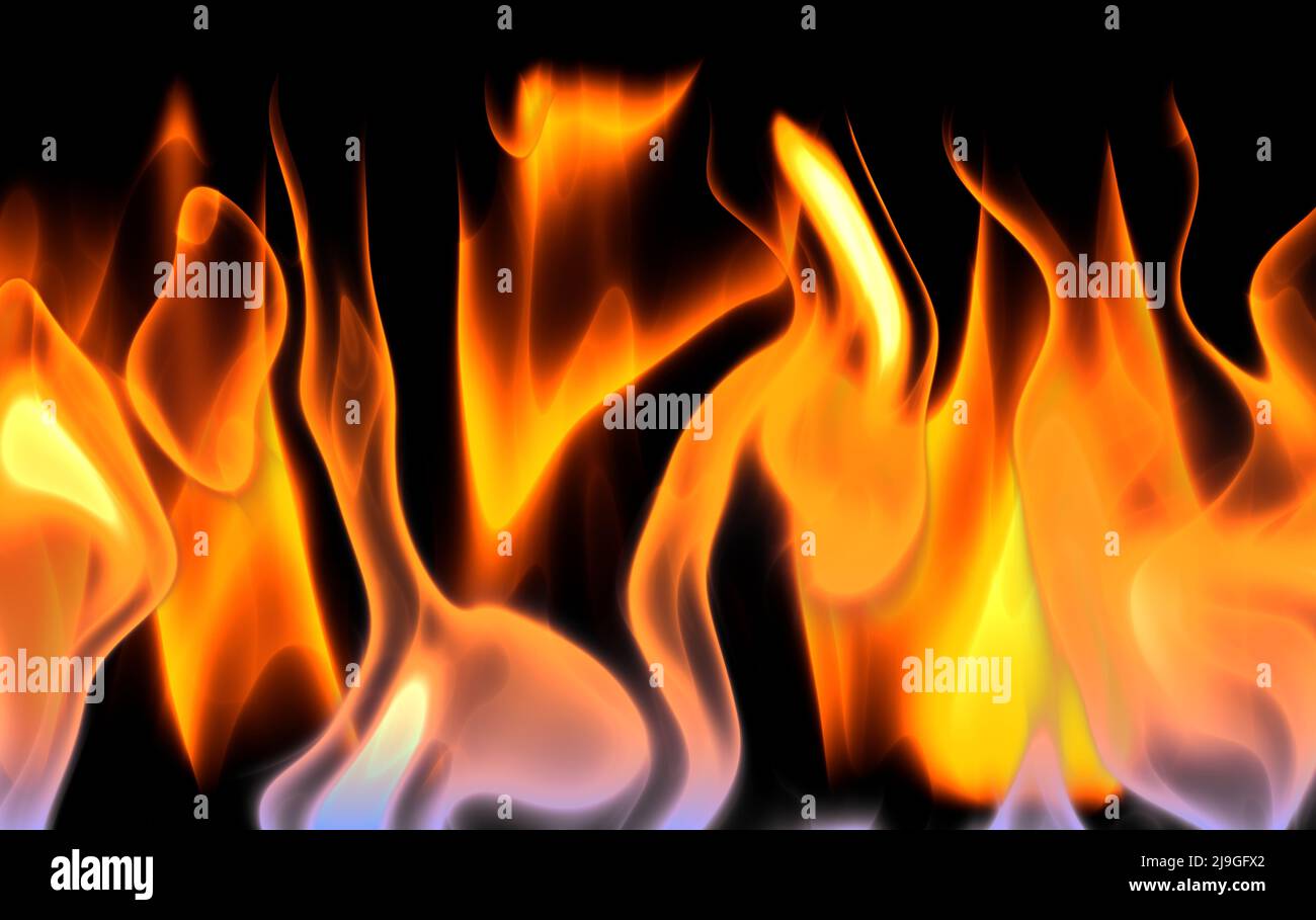 fire and flames inferno Stock Photo - Alamy