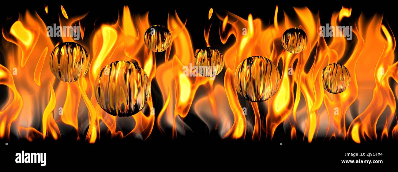 fire and flames inferno Stock Photo - Alamy