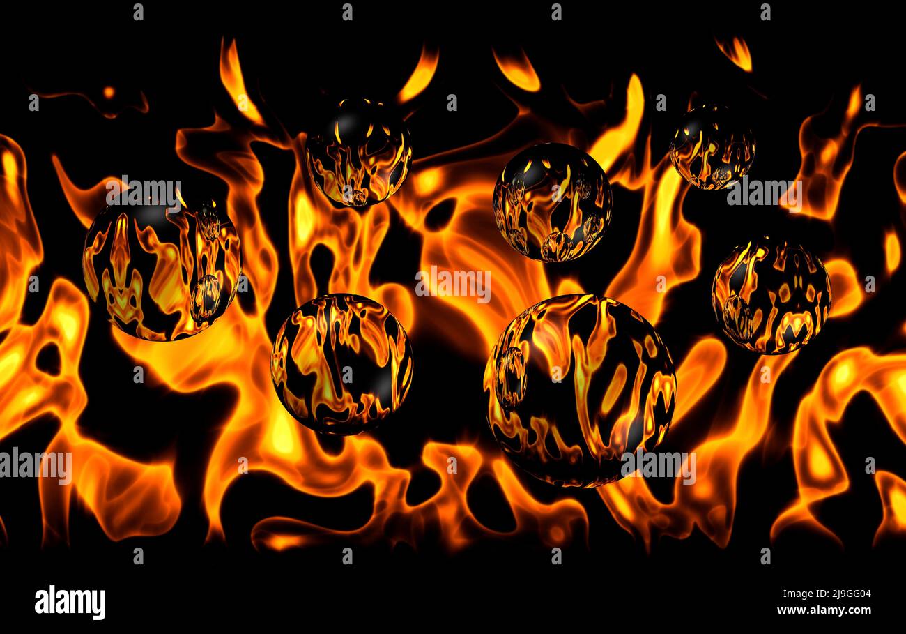 fire and flames inferno Stock Photo - Alamy