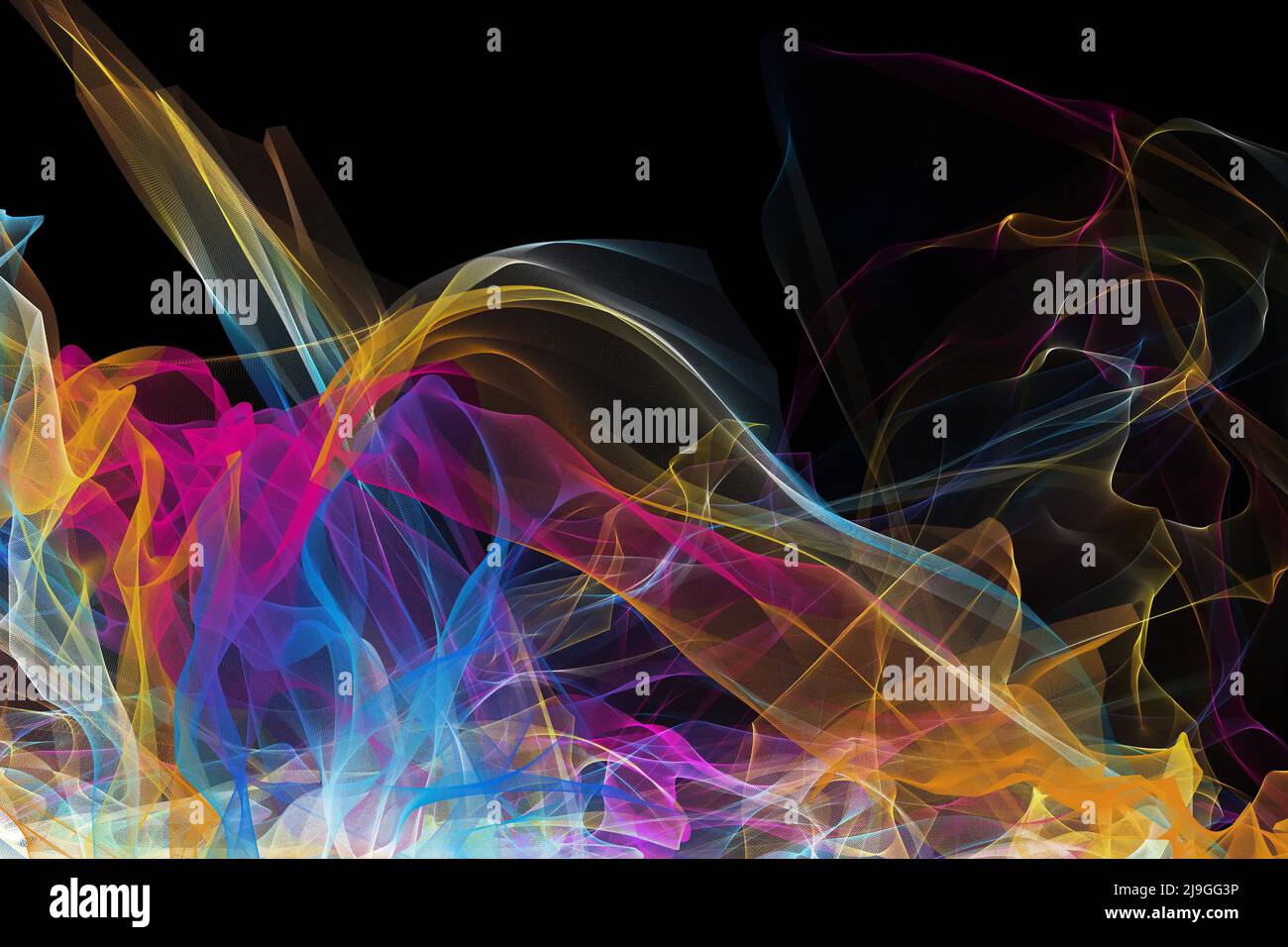 abstract decorative colored smoke Stock Photo - Alamy
