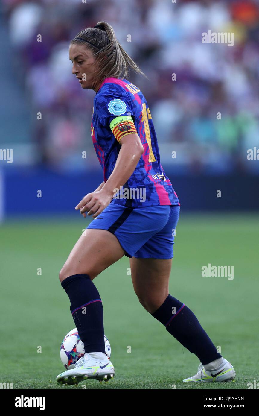 Alexia Putellas of Fc Barcelona controls the ball during the UEFA Women ...