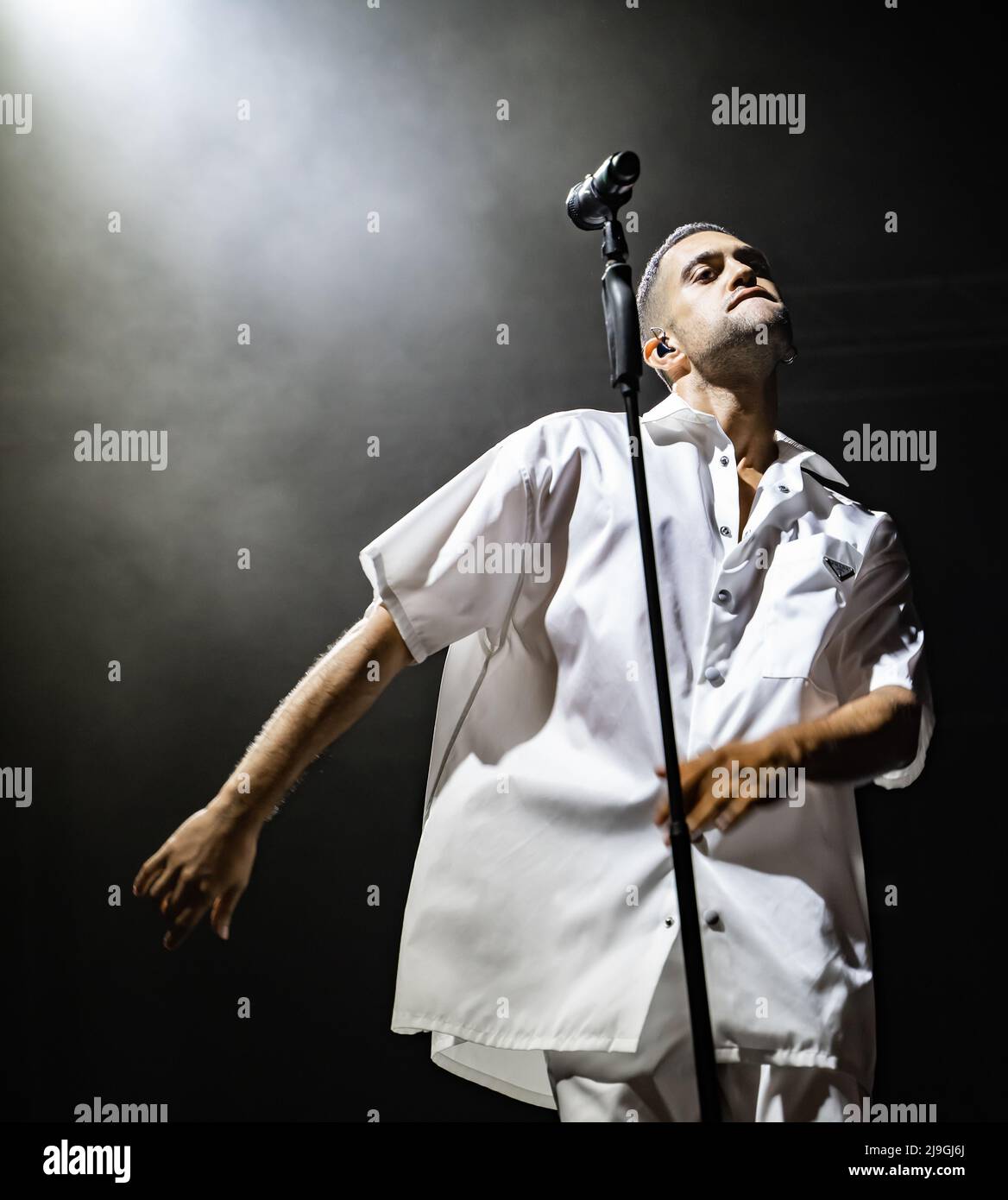 Naples, Italy. 22nd May, 2022. Mahmood, one of the best songwriters of ...