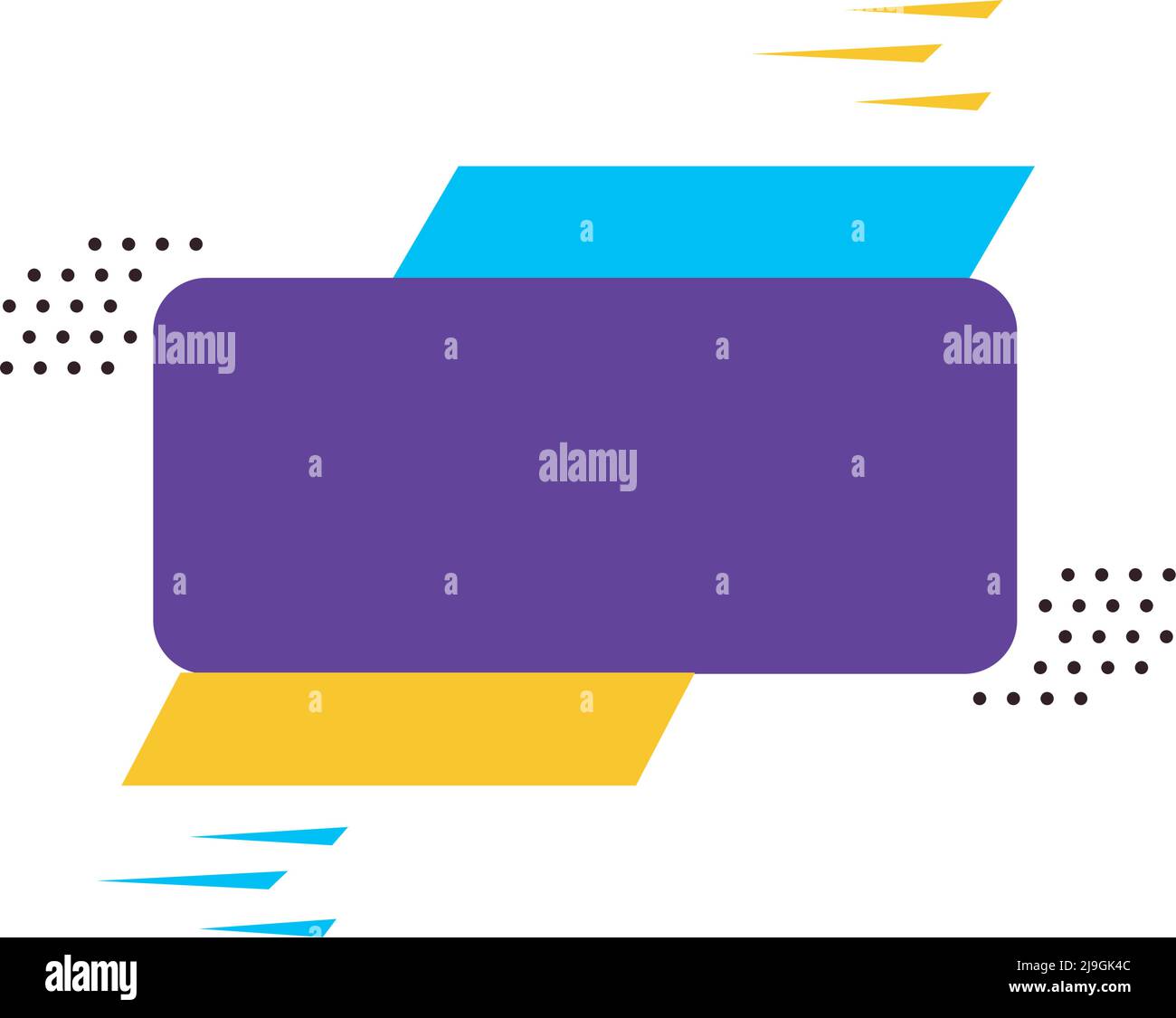 purple commercial banner isolated icon Stock Vector Image & Art - Alamy