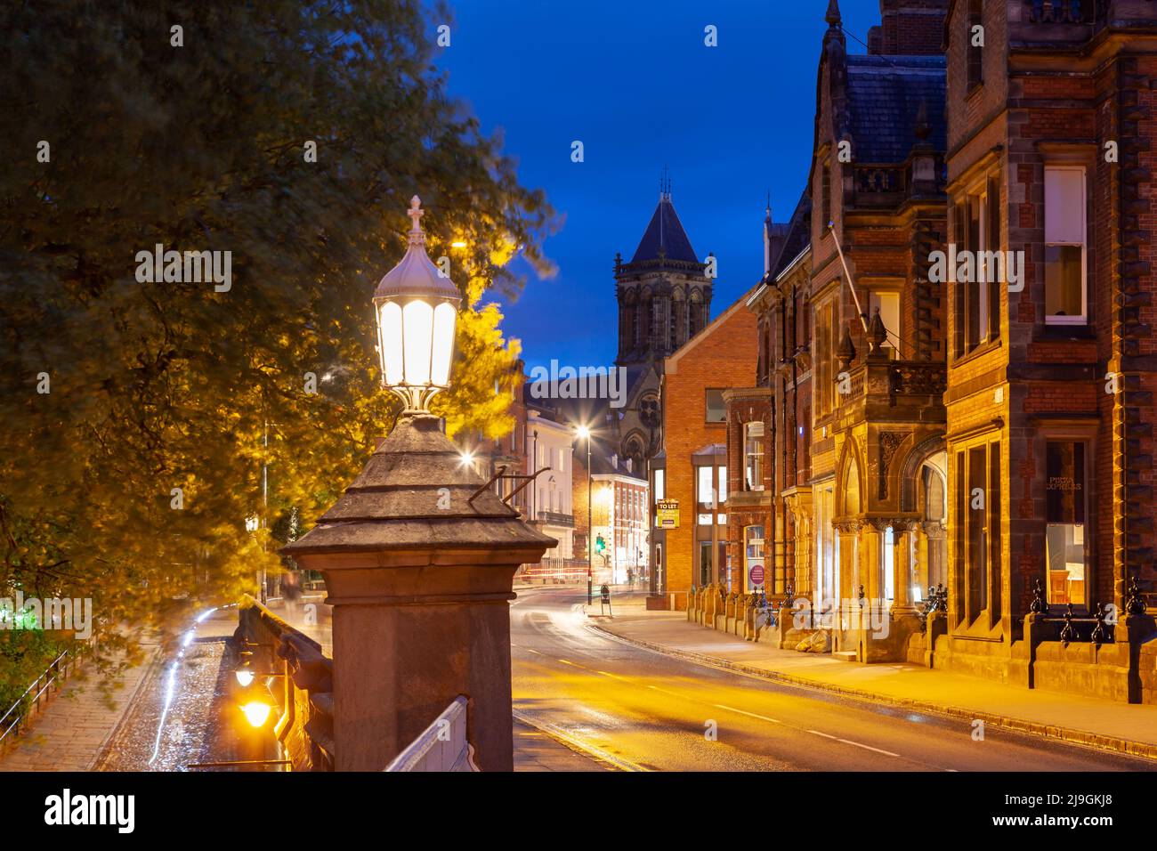 Evening on Museum Street in York city centre, England Stock Photo - Alamy