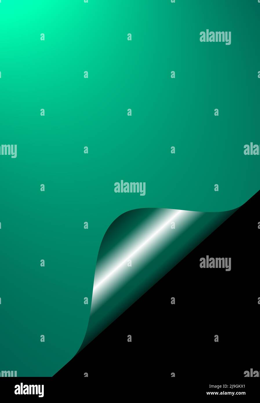 turn over edge sticker note paper Stock Photo - Alamy