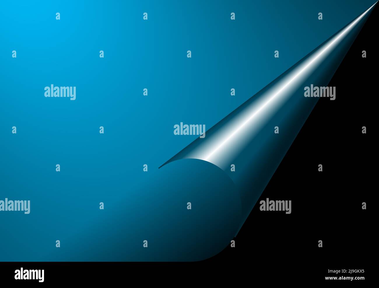 Curved edge paper hi-res stock photography and images - Alamy