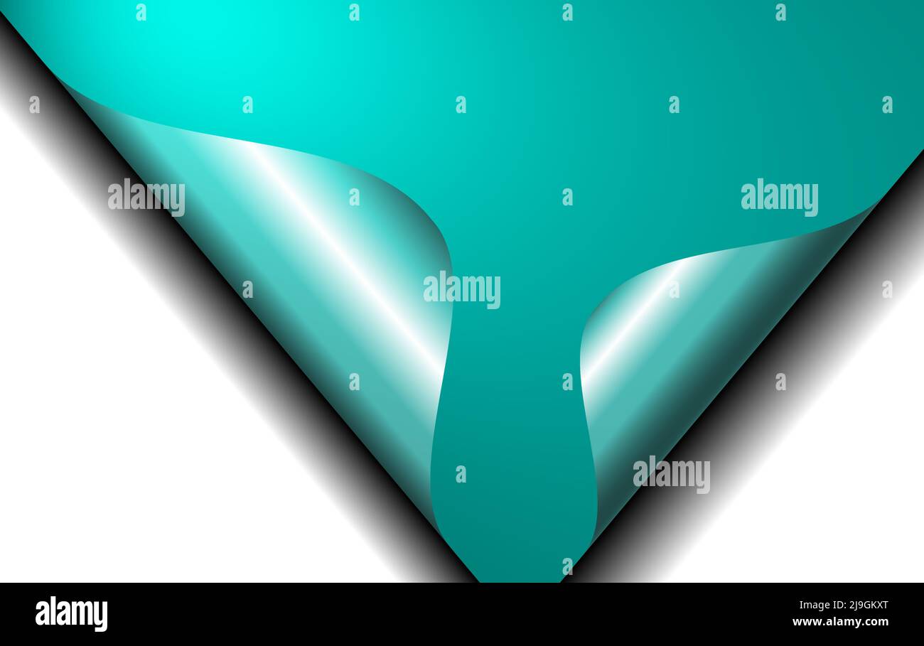 turn over edge sticker note paper Stock Photo - Alamy