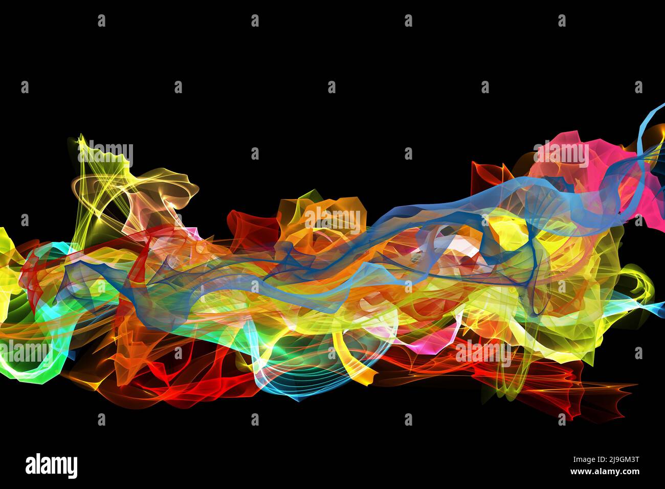 decorative abstract colored smoke Stock Photo - Alamy