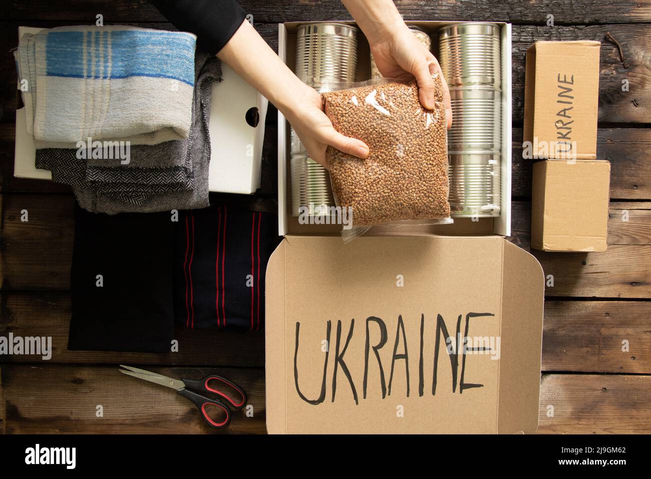 Charity collection boxes hi-res stock photography and images - Alamy