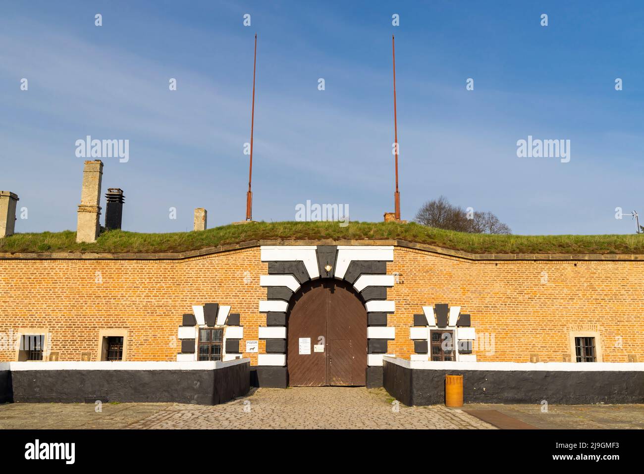Small fortress and memorial to victims 2nd World War, Terezin, Northern ...