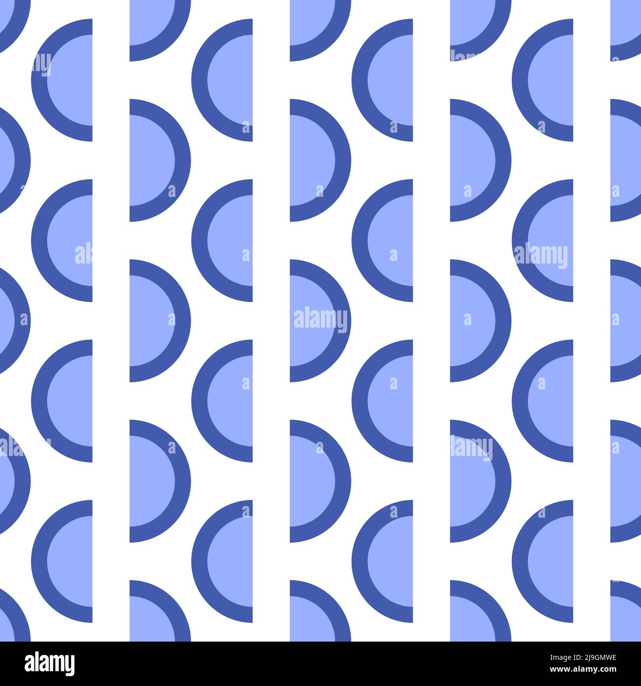 Geometric seamless half circle pattern for fabrics and packaging and ...