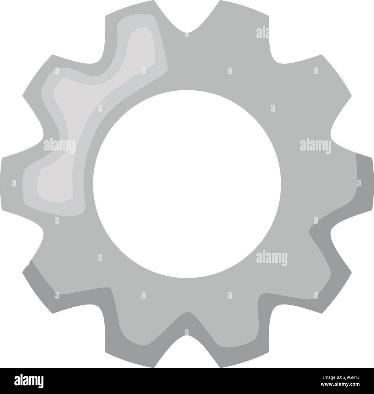 metal gear machinery cog icon Stock Vector Image & Art - Alamy