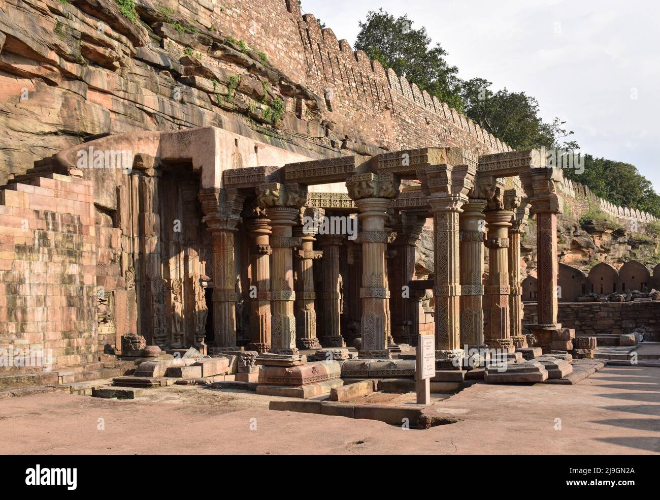 Kalinjar fort hi-res stock photography and images - Alamy