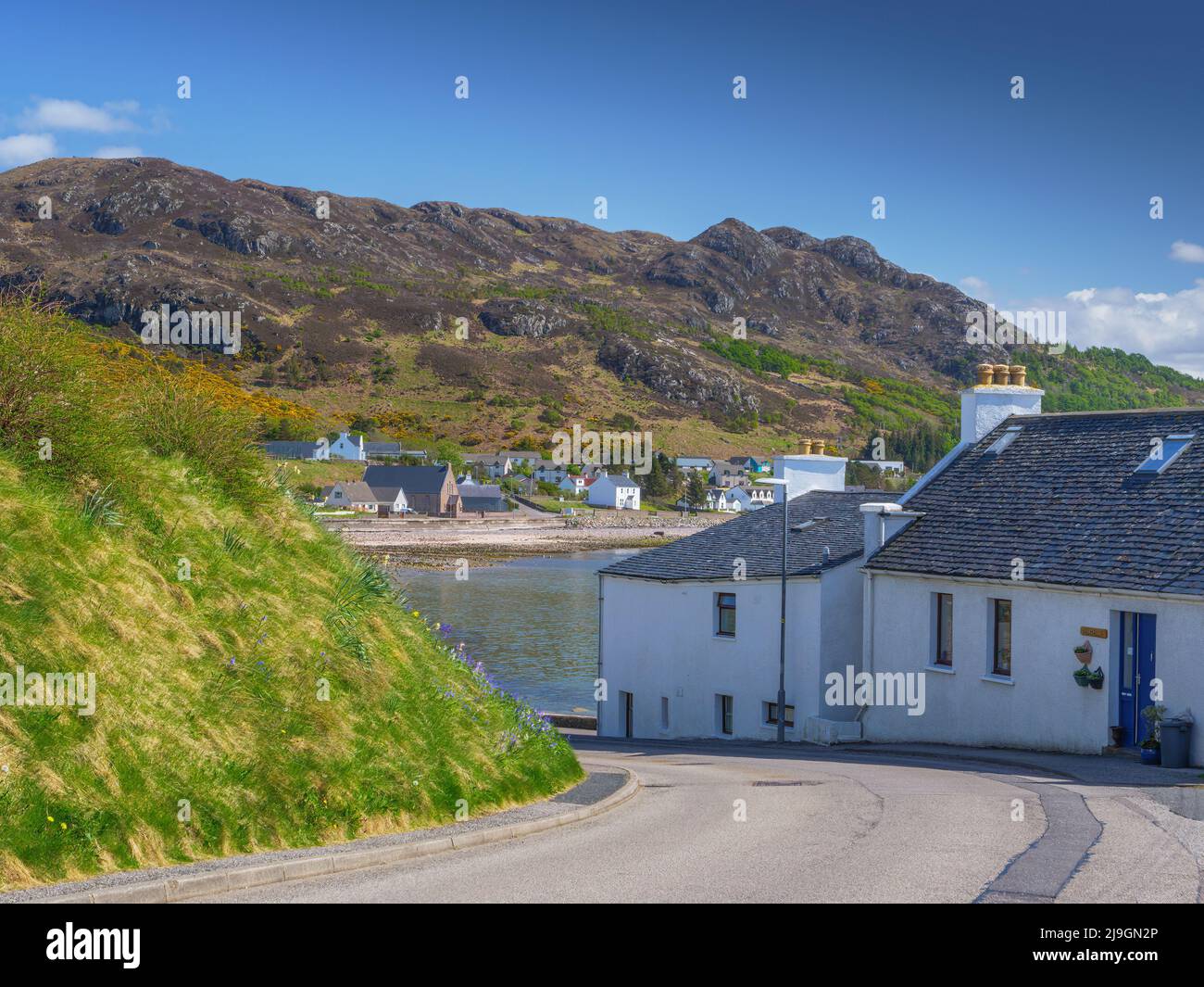 Gairloch, Wester Ross Highlands of Scotland Stock Photo - Alamy