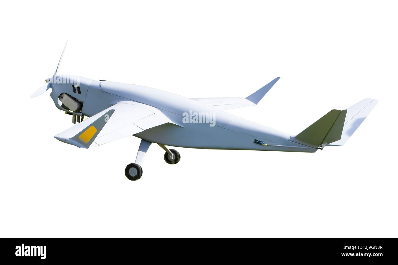 Uav Drone Isolated On White Background Unmanned Aerial Vehicle A