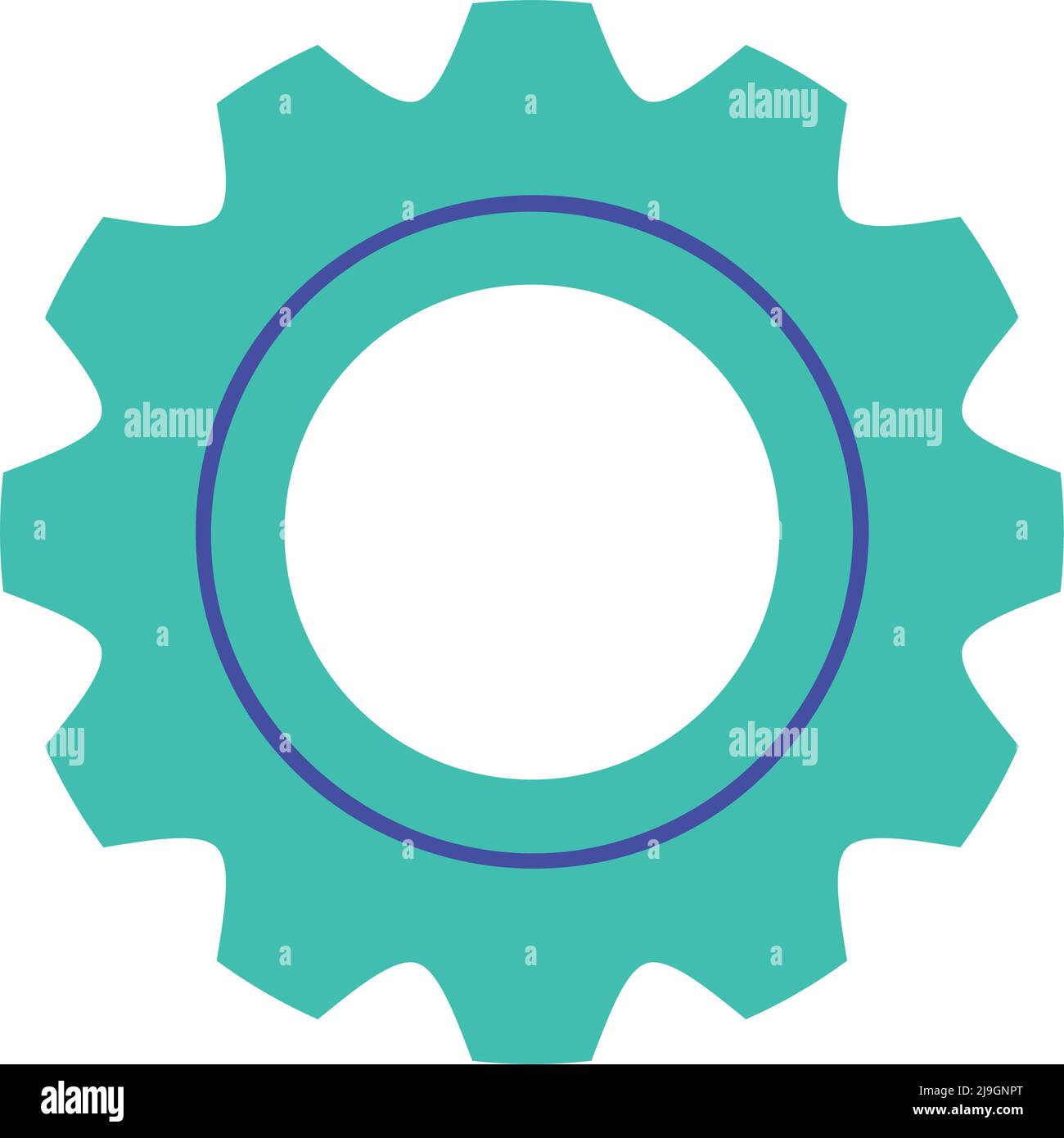 gear cog machine tool icon Stock Vector Image & Art - Alamy