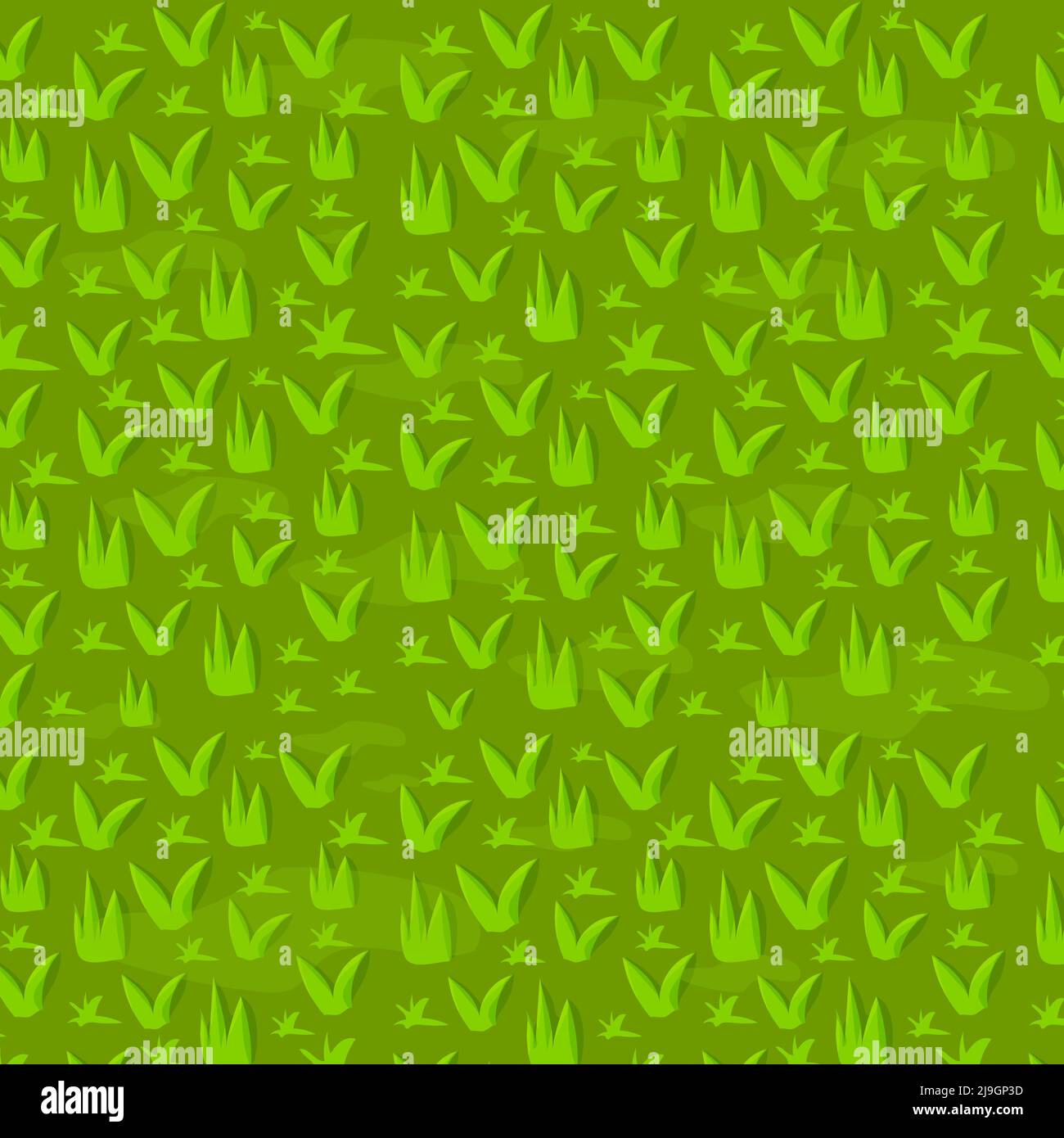Grass, lawn abstract seamless background, game asset pattern, natural ...