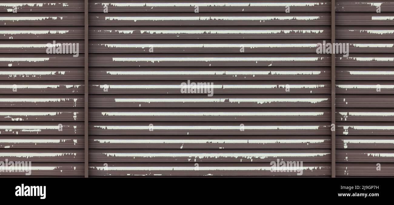 Metal Panel with Flaking Beige Paint Stock Photo - Alamy