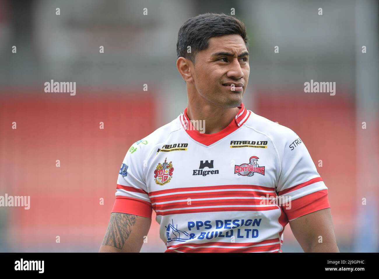 Leigh, England - 22nd May 2022 - Ata Hingano of Leigh Centurions. Rugby ...