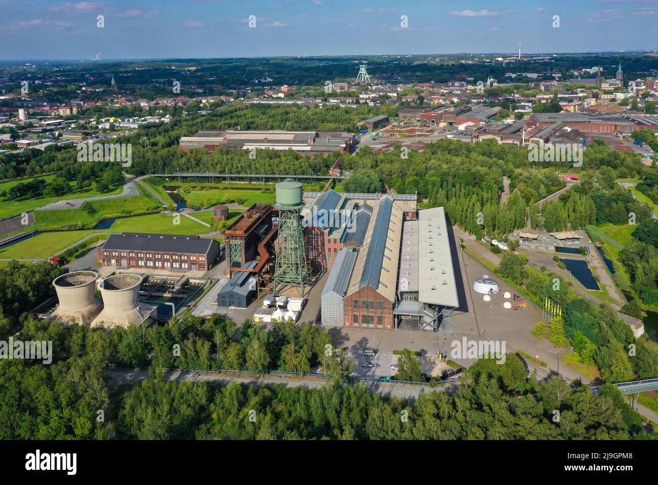 Bochum, North Rhine-Westphalia, Germany - Jahrhunderthalle in Westpark ...