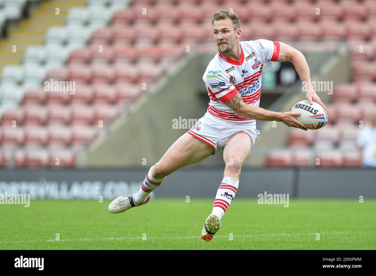 Leigh, England - 22nd May 2022 - Ben Reynolds of Leigh Centurions in ...