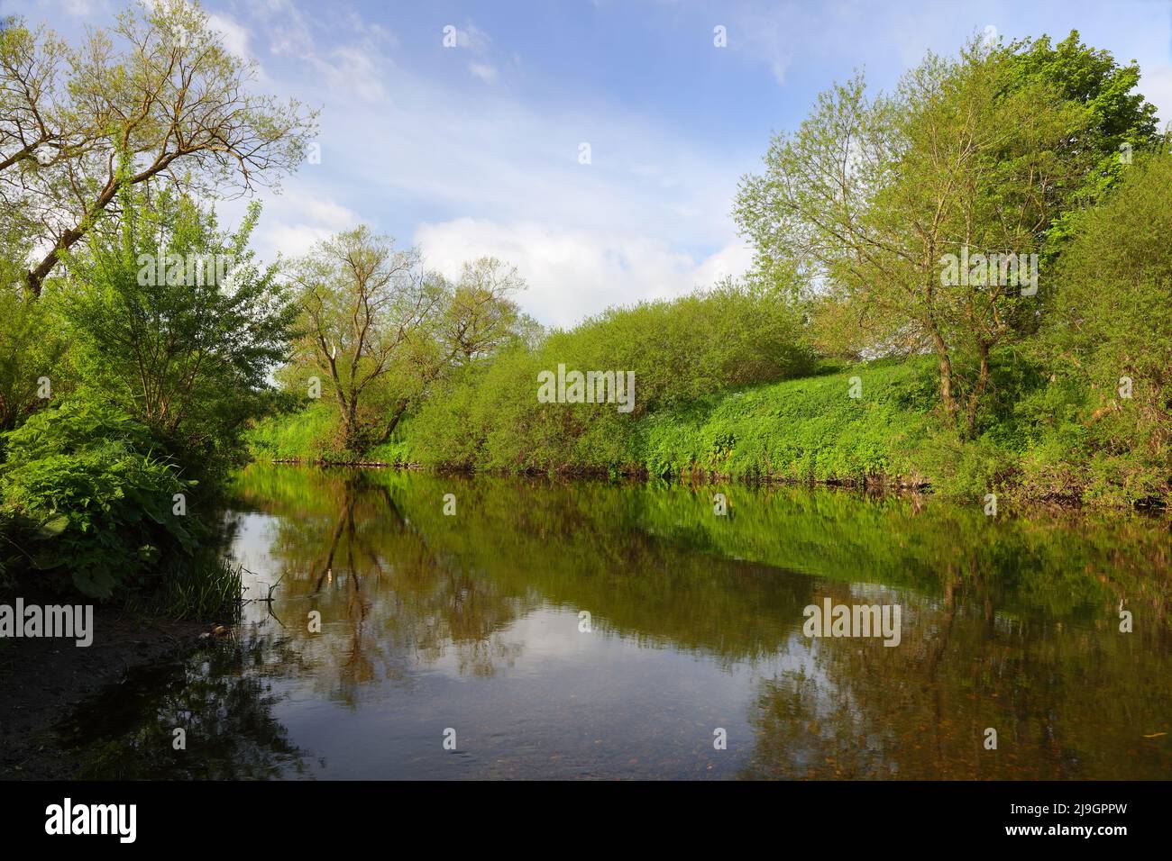 Durham riverbank hi-res stock photography and images - Alamy