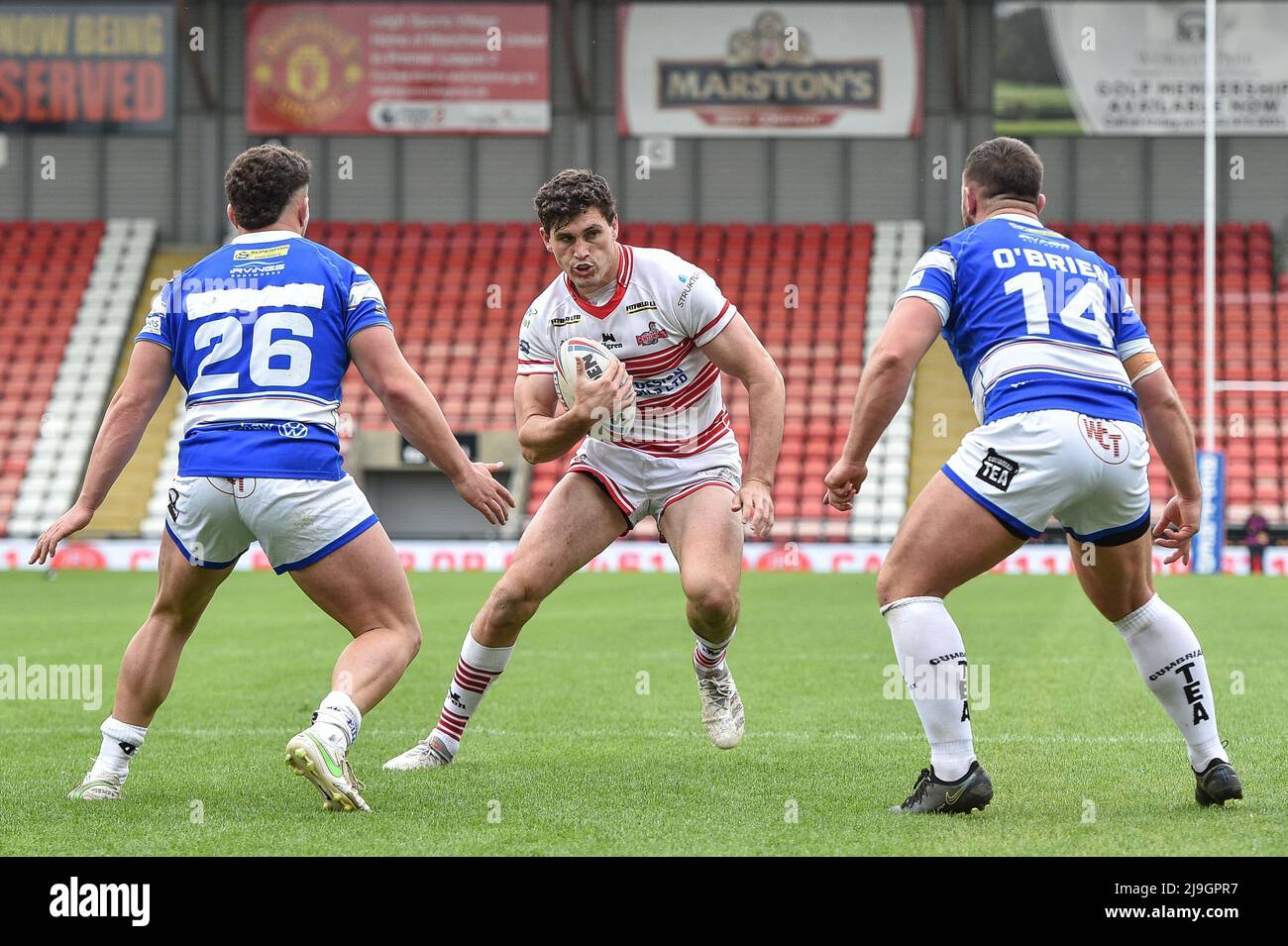 Leigh, England - 22nd May 2022 - Sam Stone of Leigh Centurions in ...