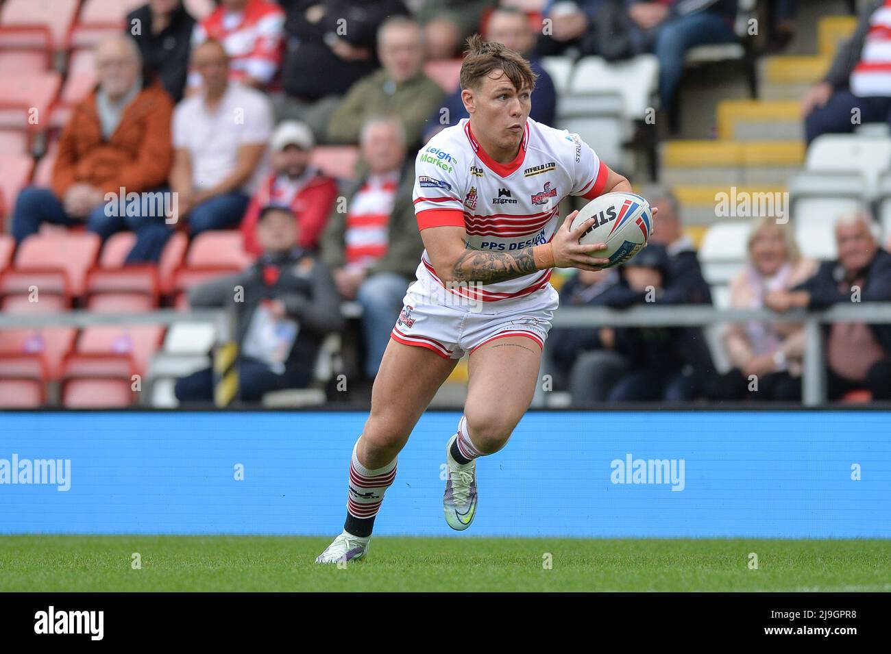 Leigh, England - 22nd May 2022 - Keanan Brand of Leigh Centurions in ...
