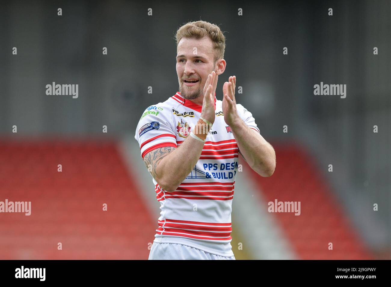 Leigh, England - 22nd May 2022 - Ben Reynolds of Leigh Centurions ...