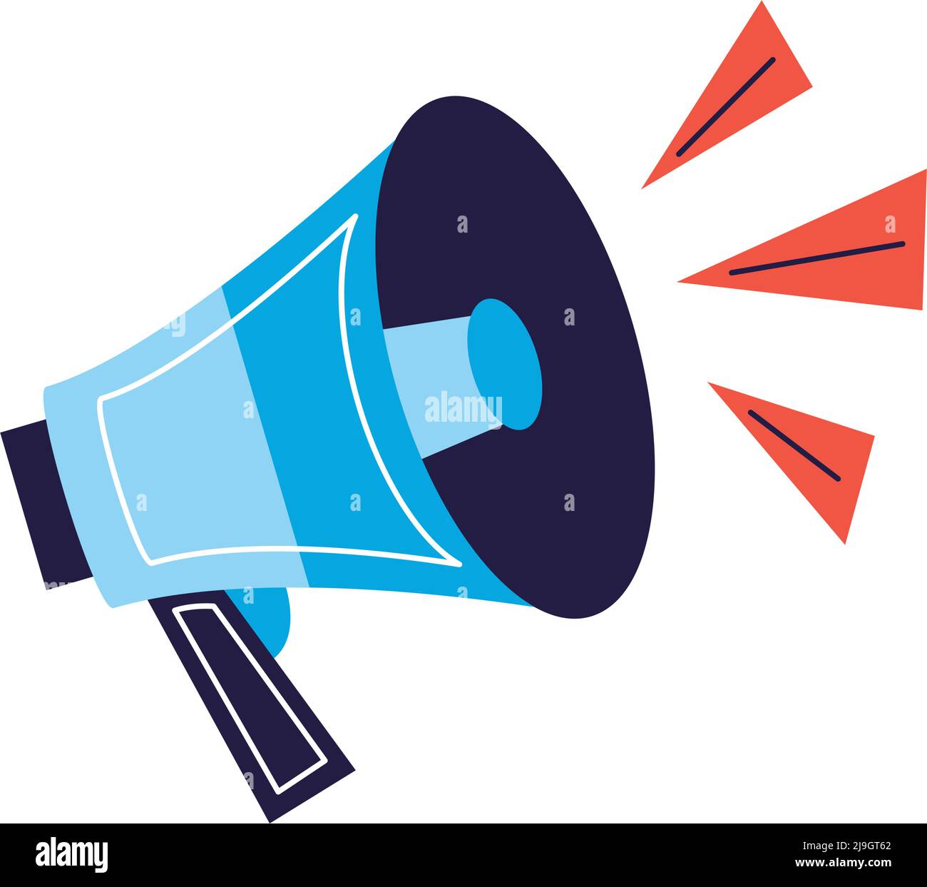 blue megaphone sound device icon Stock Vector Image & Art - Alamy blue megaphone sound device icon Stock Vector Image & Art - Alamy