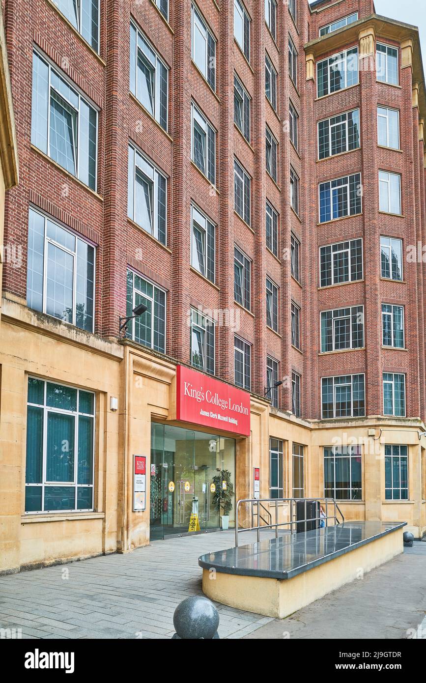 James Clark Maxwell building, Waterloo campus, King's college ...