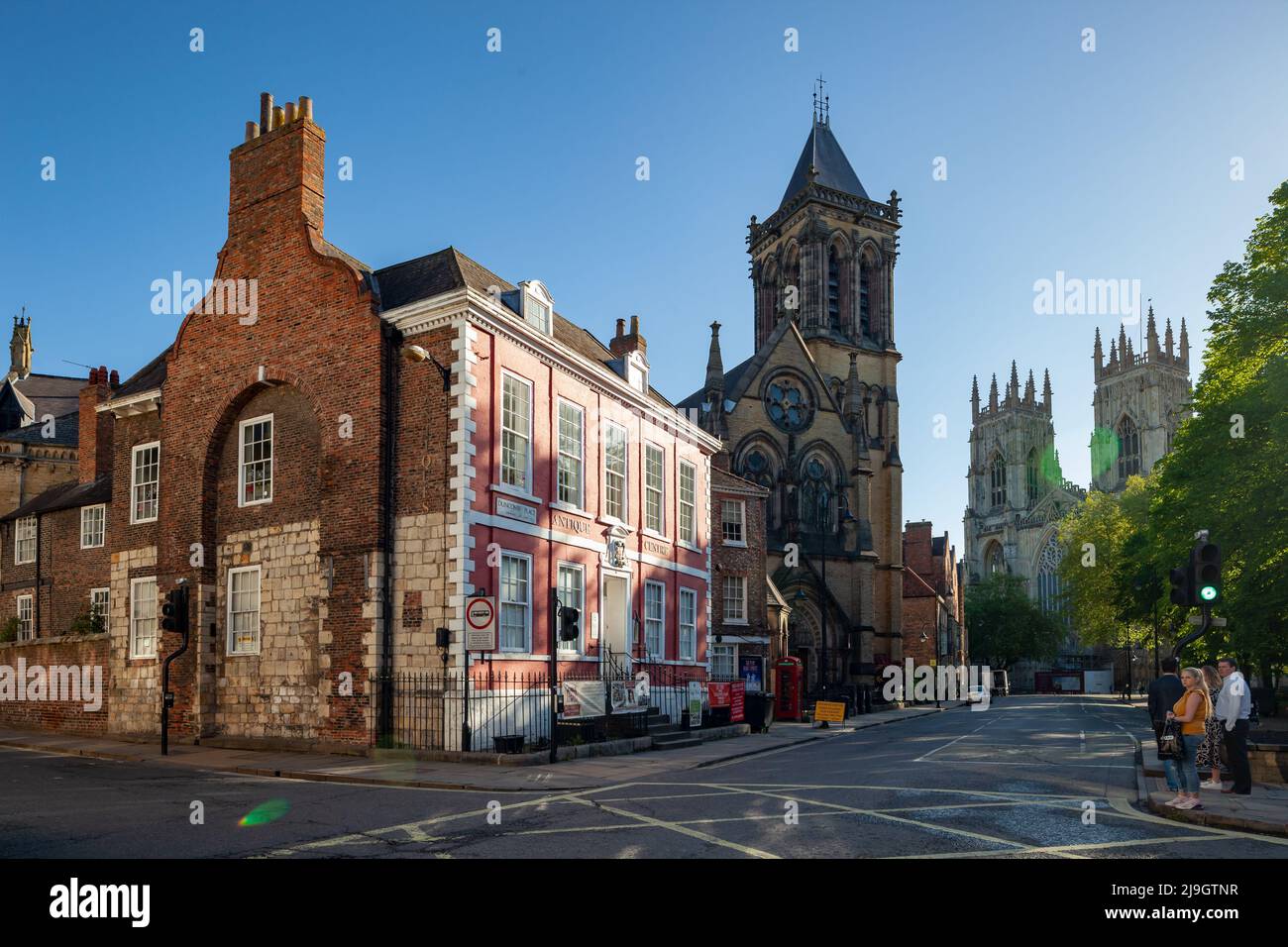 Spring morning at York Oratory, city of York, England Stock Photo - Alamy