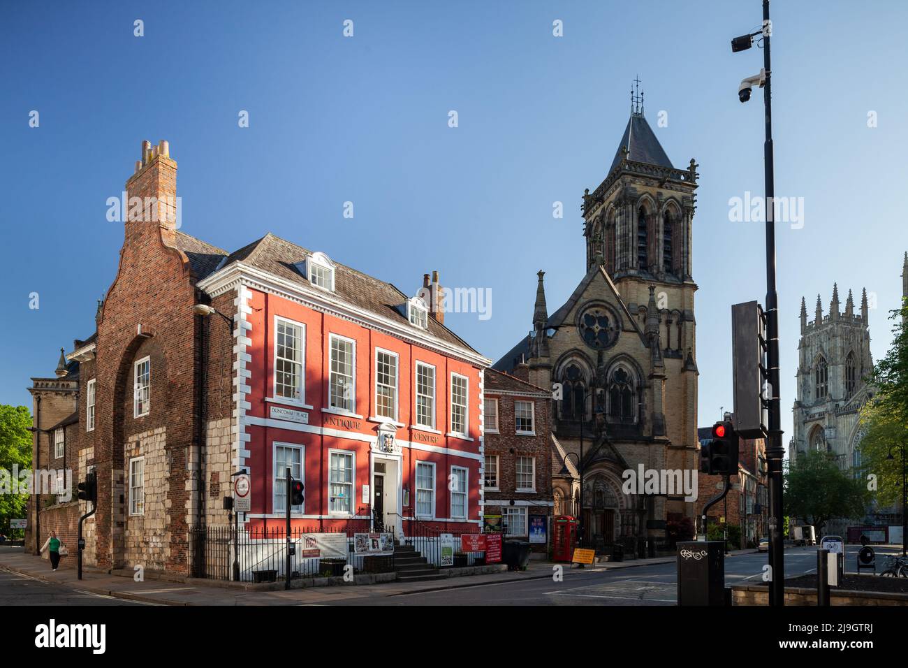 Morning at York Oratory in York city centre, England Stock Photo - Alamy