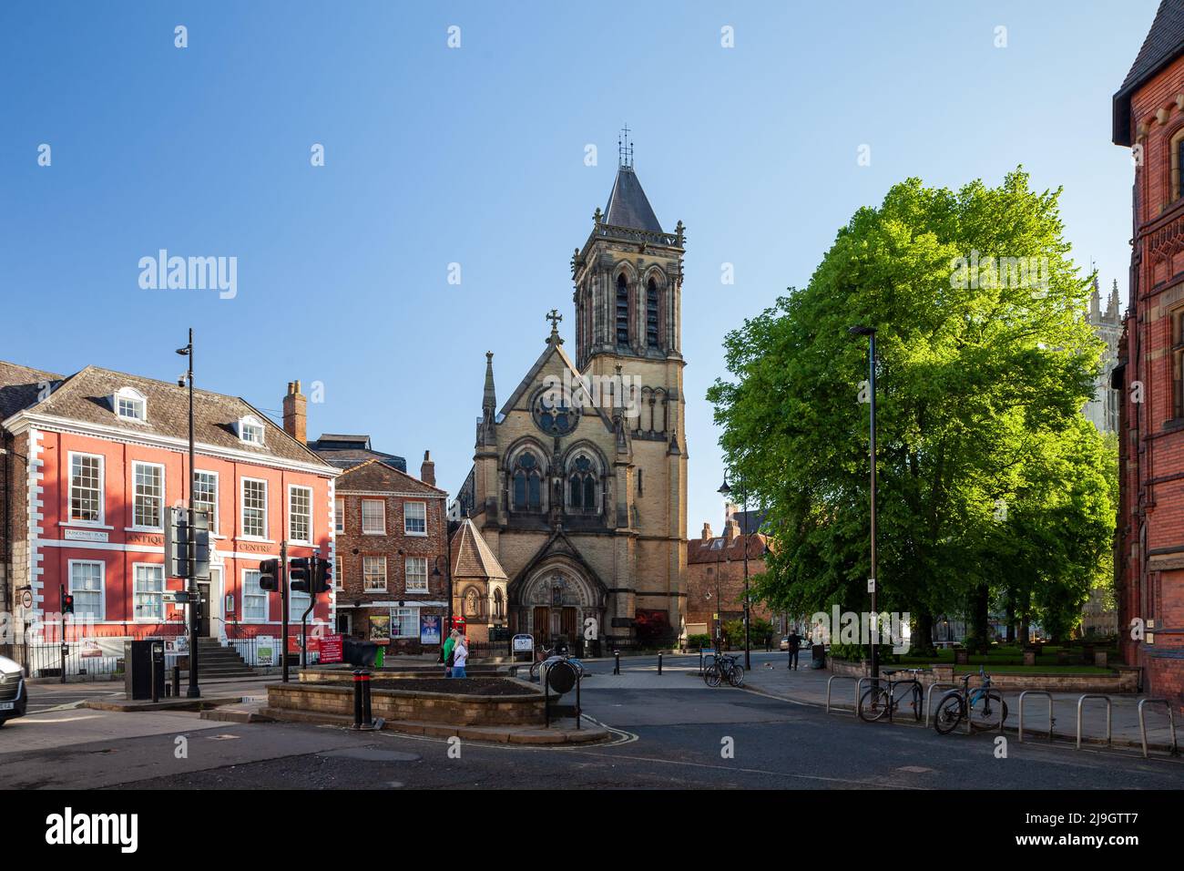 Spring morning at York Oratory, York, England Stock Photo - Alamy