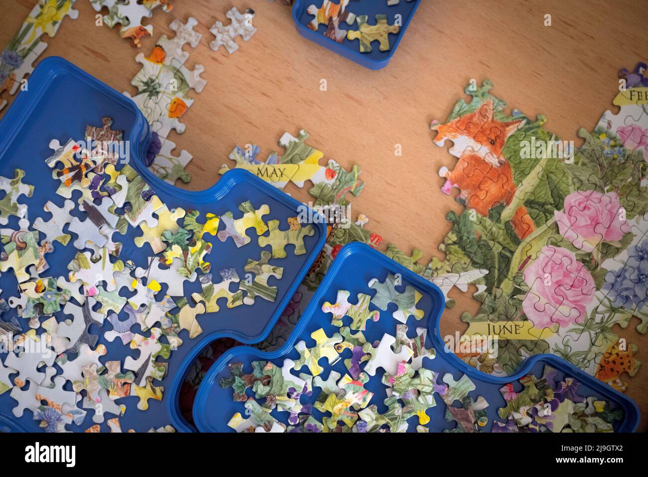 Boxed puzzle hi-res stock photography and images - Alamy