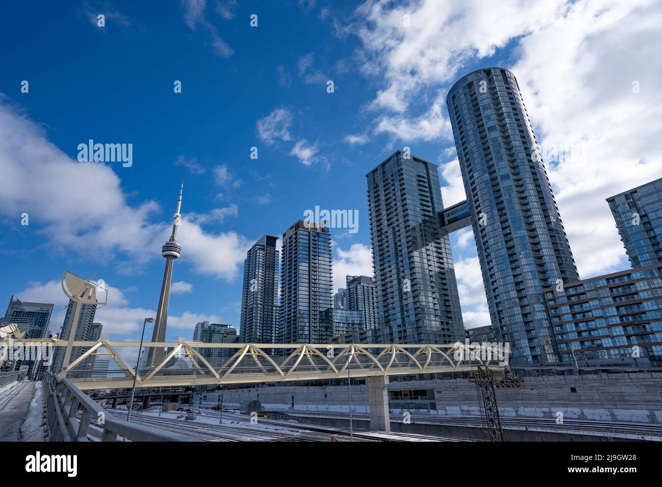 TORONTO, ONTARIO CANADA - AUGUST 23, 2021 Toronto's CityPlace ...