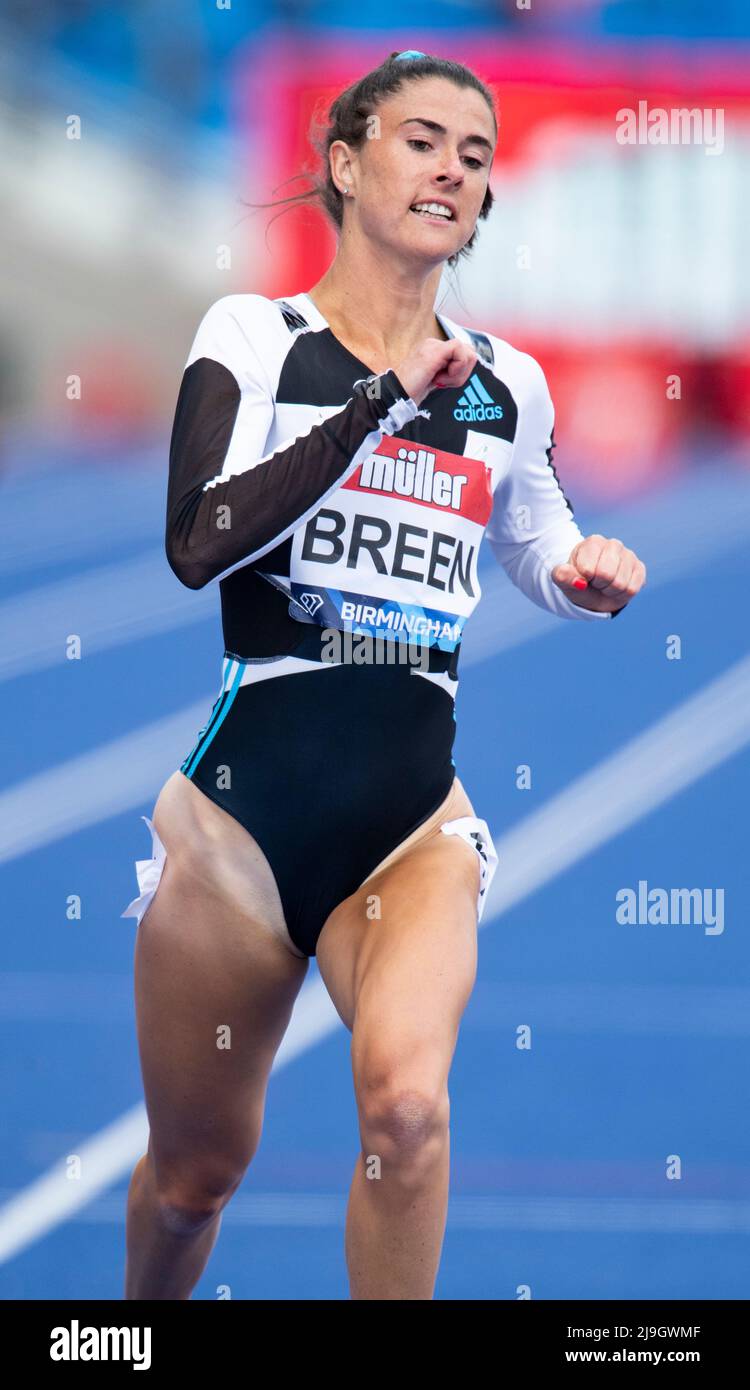 Olivia Breen competing in the women’s 100m ambulant race at the ...