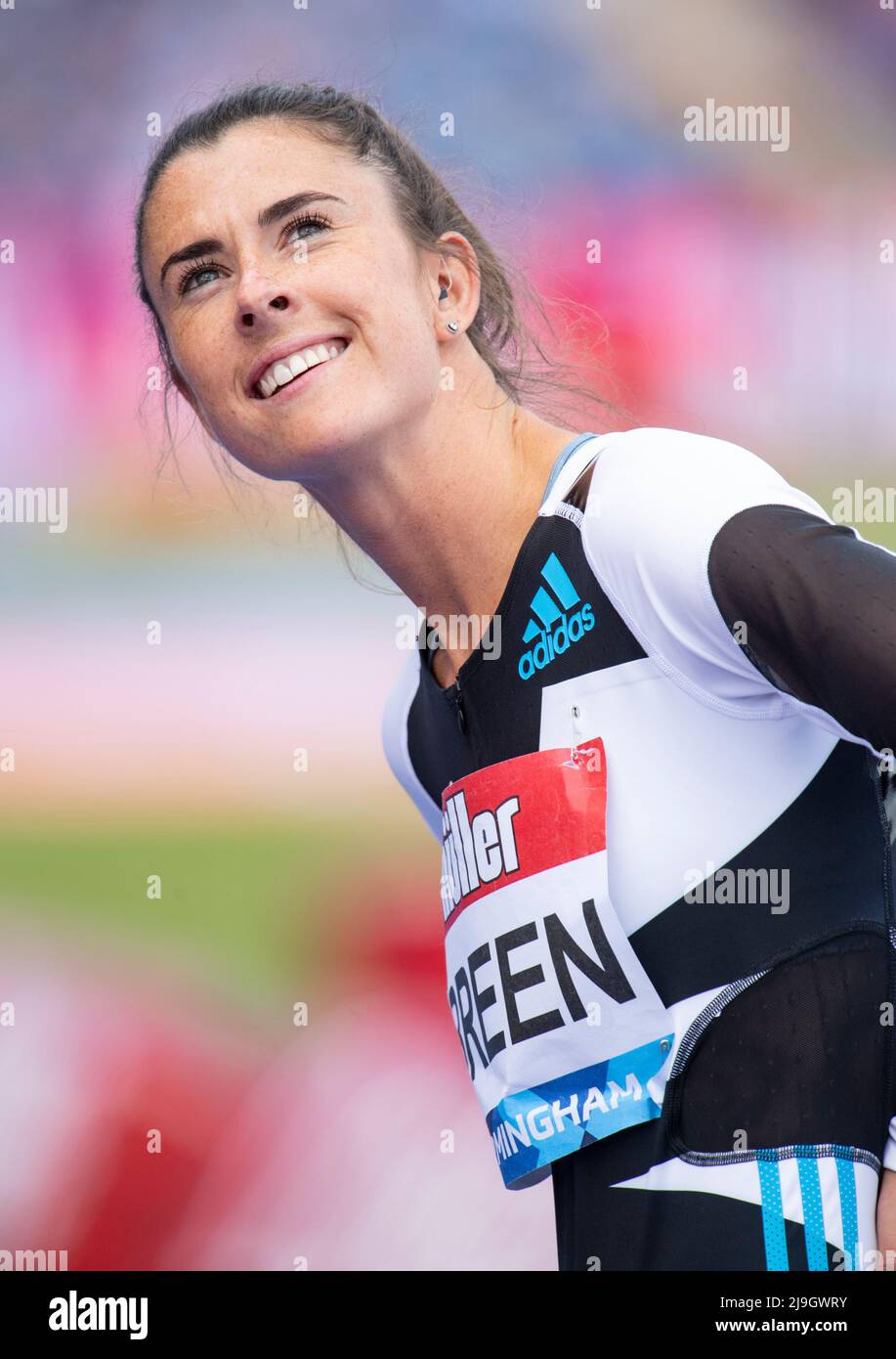 Olivia Breen competing in the women’s 100m ambulant race at the ...
